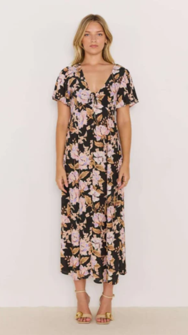 Willow Midi Dress Floral | Coyote Boutique